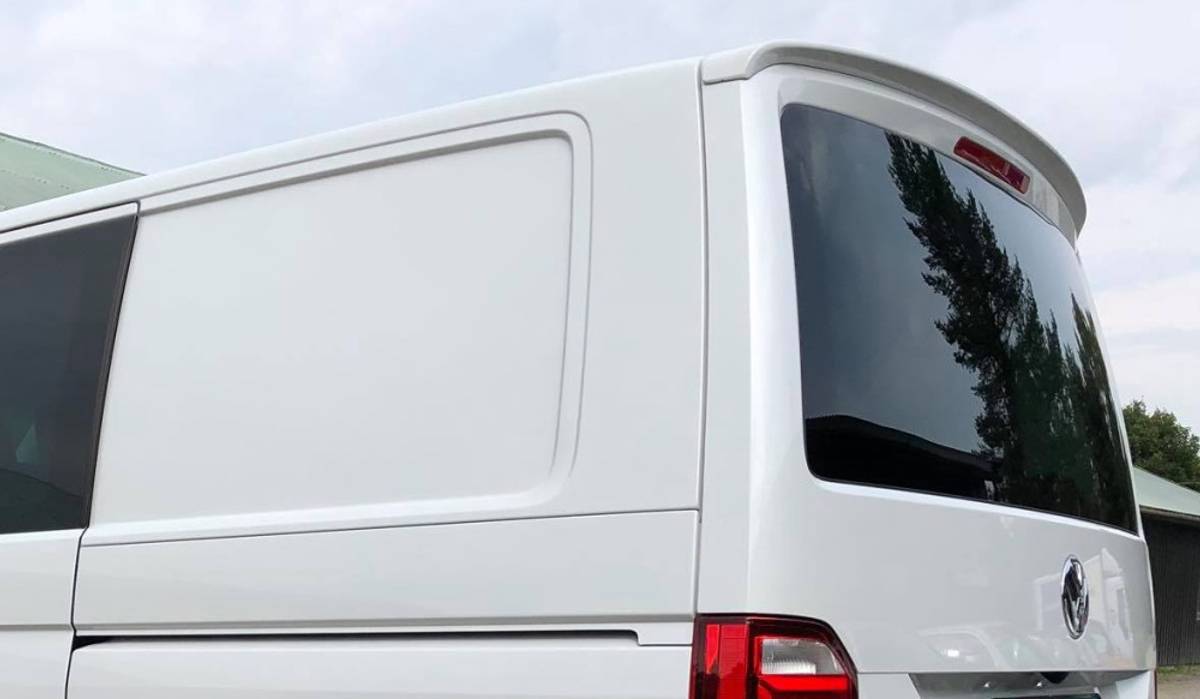 Baklukespoiler Cobra VW T6.1 lakkert hvit - Koolart